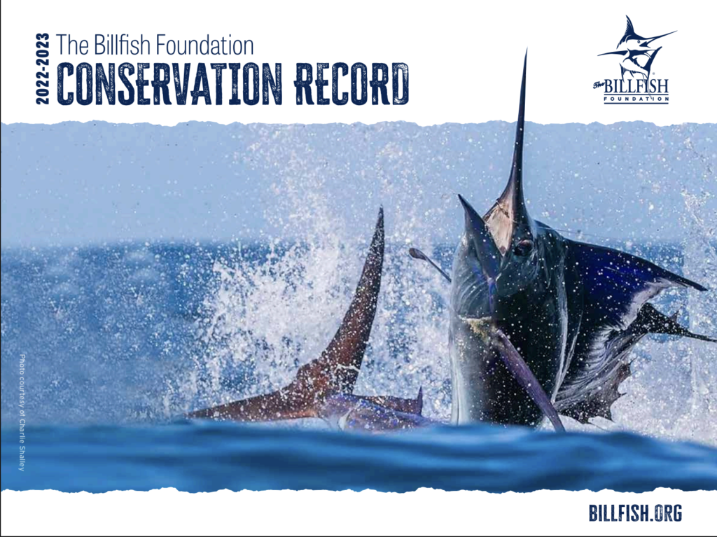 2022-2023 Conservation Record - The Billfish Foundation