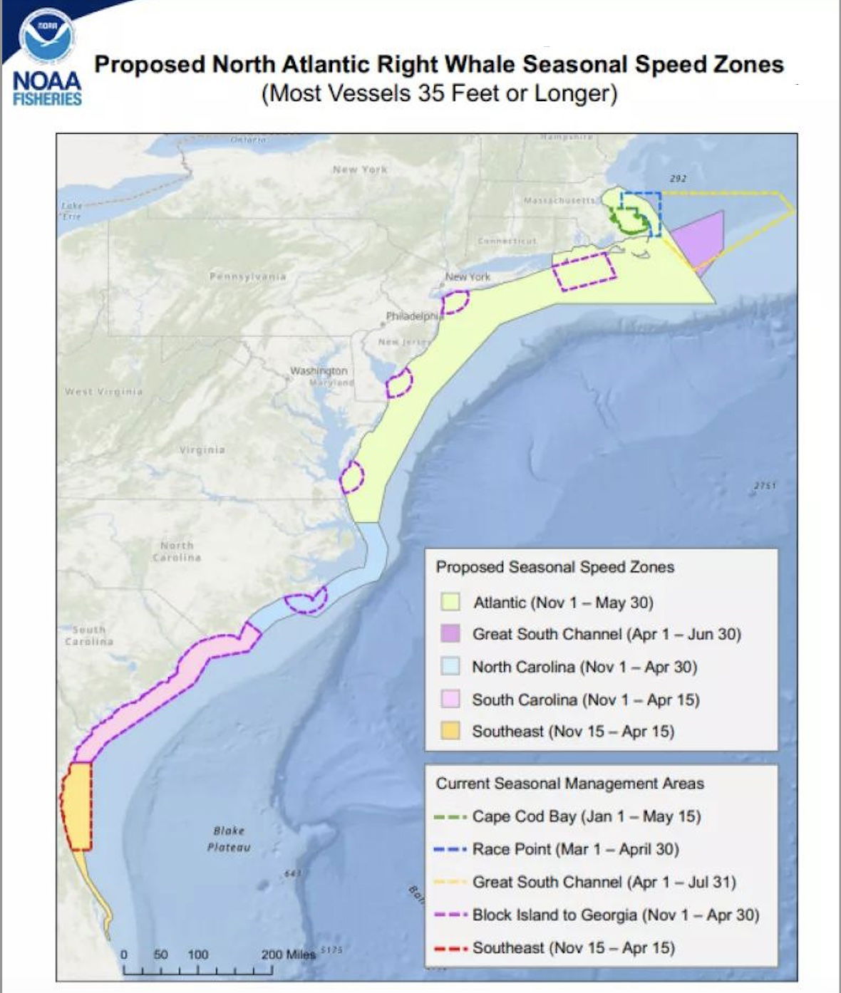 Vessel Speed Reduction Update: East Coast Extreme Measures Proposed