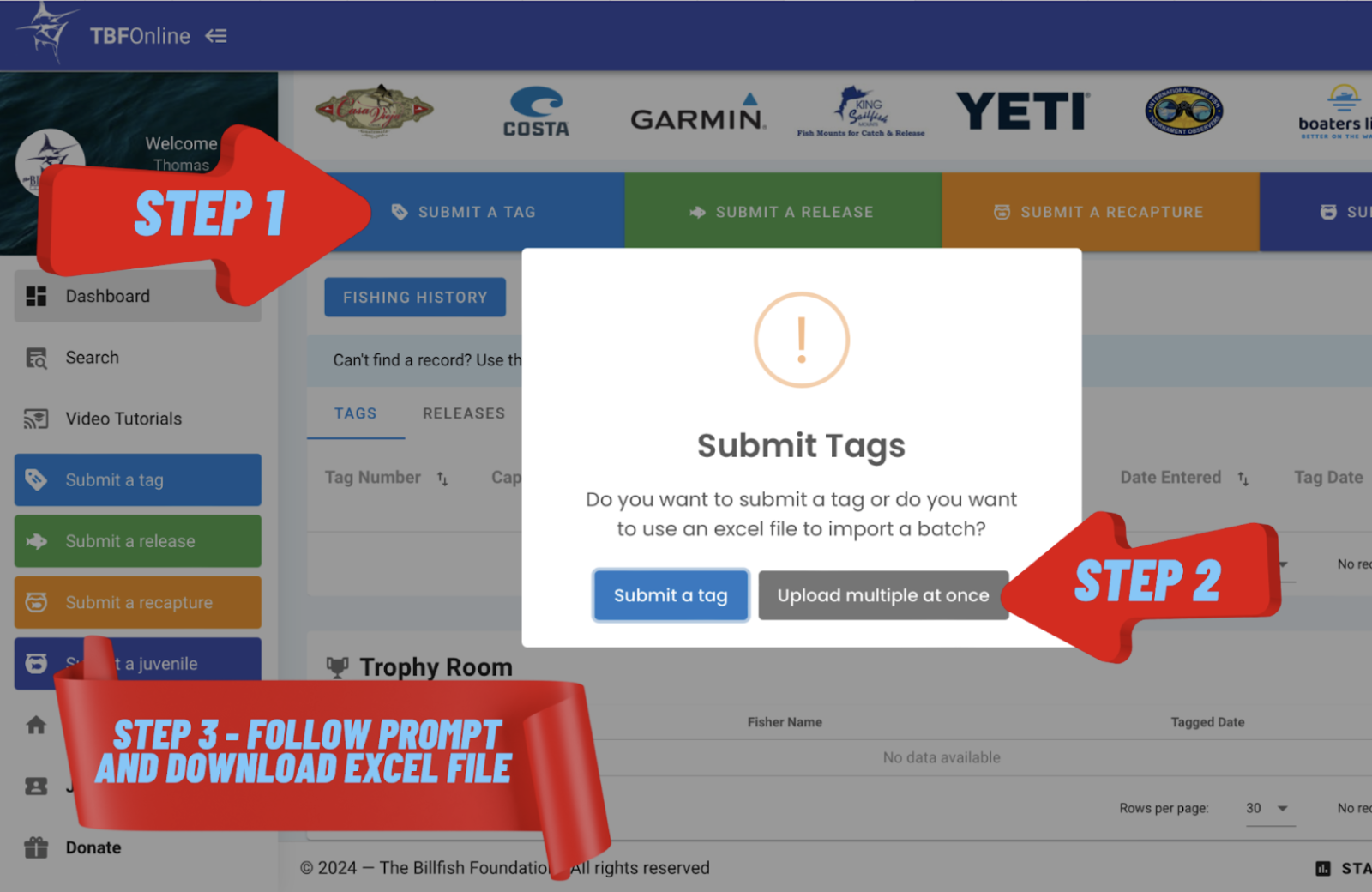 Batch Upload for Billfish Tagging | Simplify Data Entry with TBF's New ...